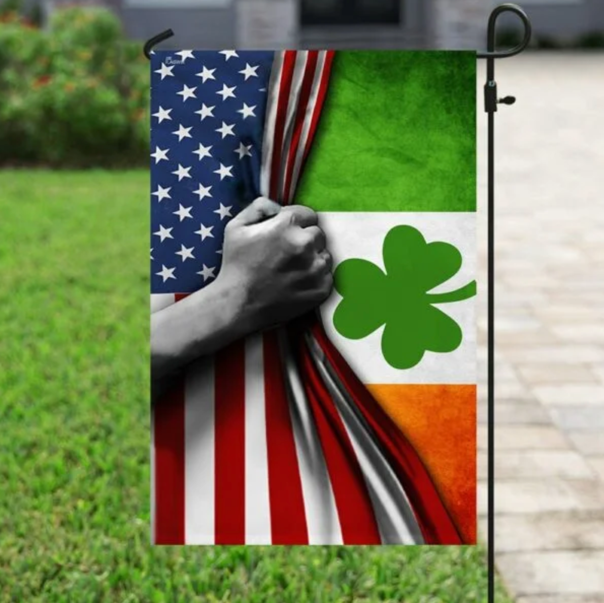 Irish Shamrock Flag – myfunfarm