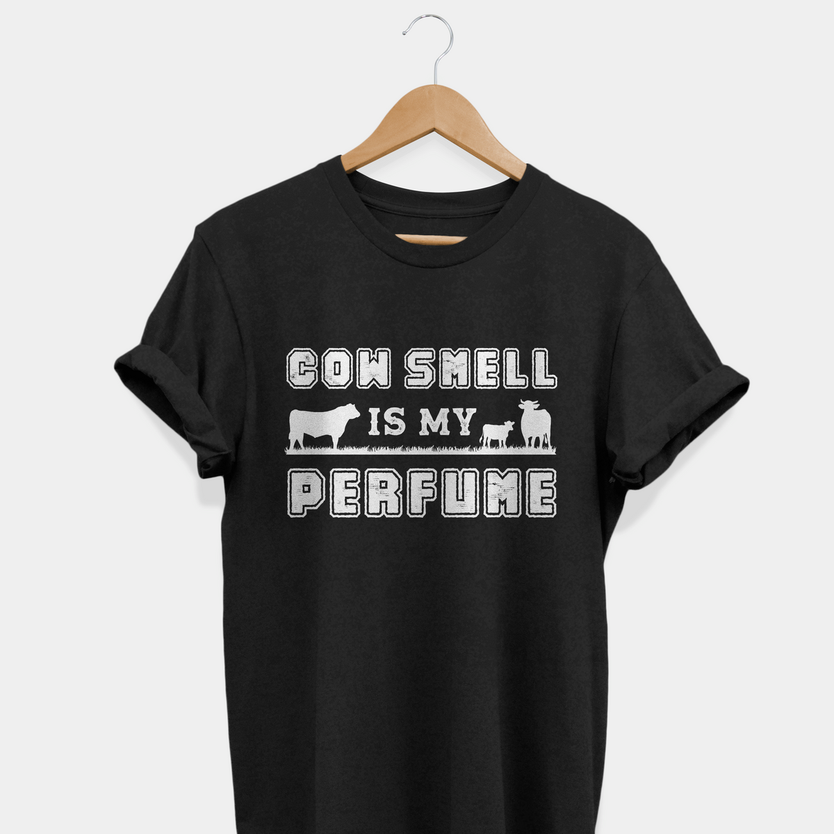 Cow smell is my perfume - unisex t-shirt , Hoodies – myfunfarm